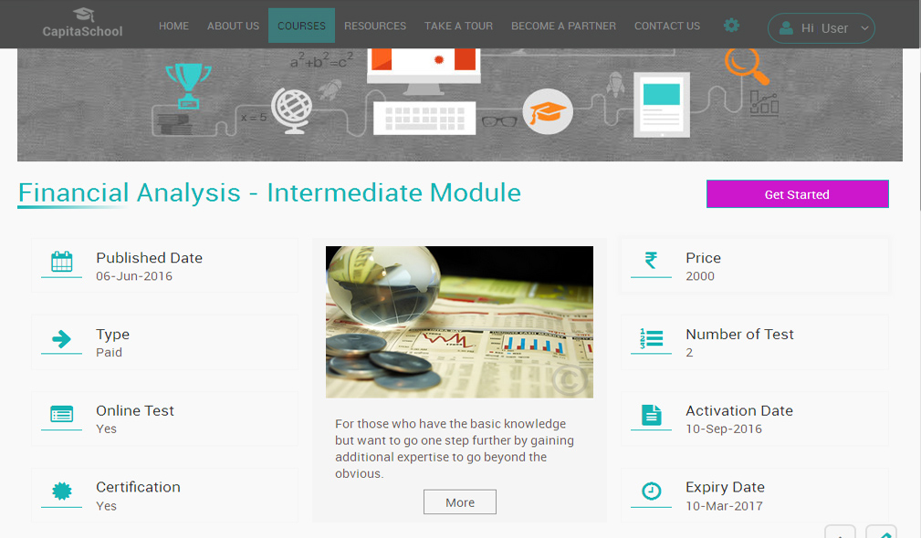 Online Financial Market Certified Courses | CapitaSchool